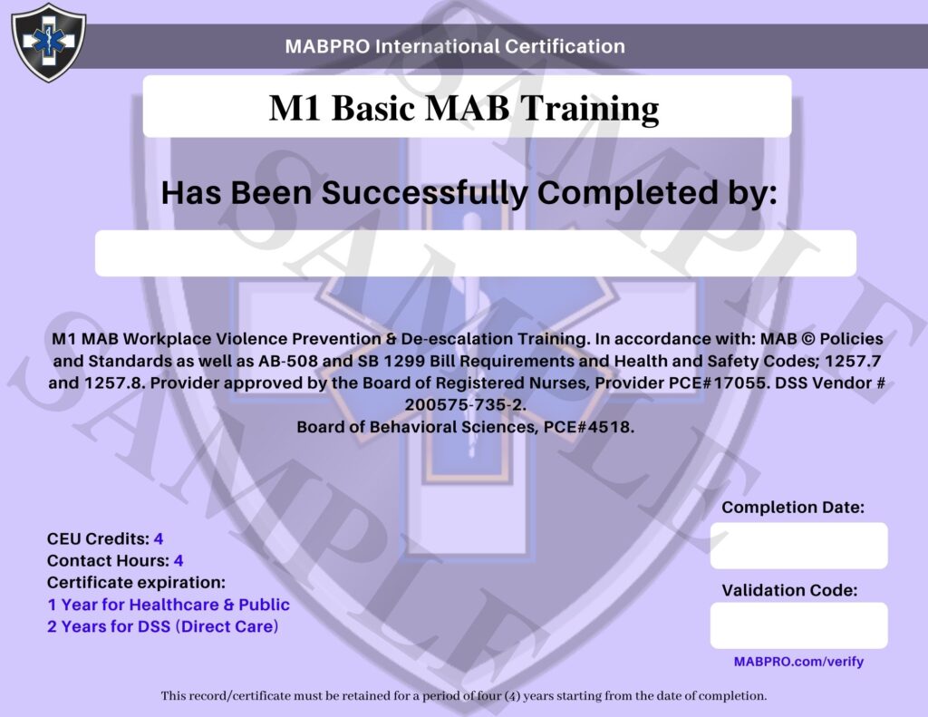 Certificate Tokens - MABPRO